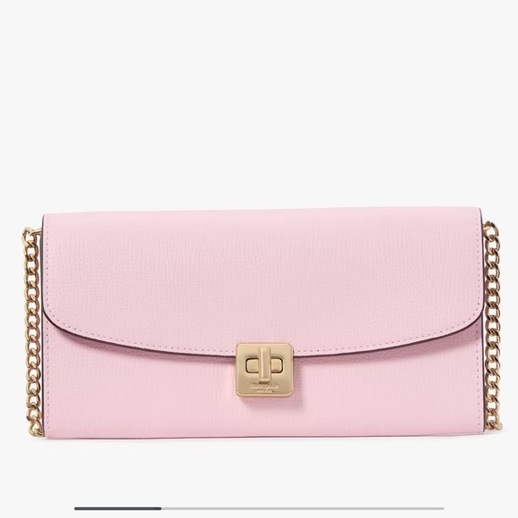 kate spade | Bags | Kate Spade Phoebe Light Pink Turnlock Mini ...